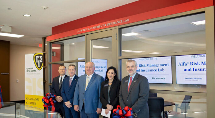 Samford opens Alfa Risk Management and Insurance Lab