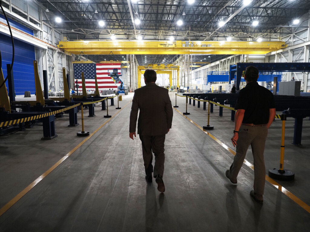 Austal unveils new steel shipbuilding line