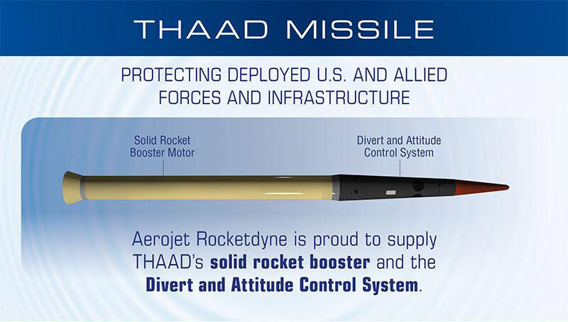 Aerojet Rocketdyne delivers THAAD’s 800th boost motor
