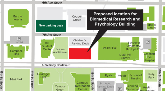 New biomedical research building approved for UAB