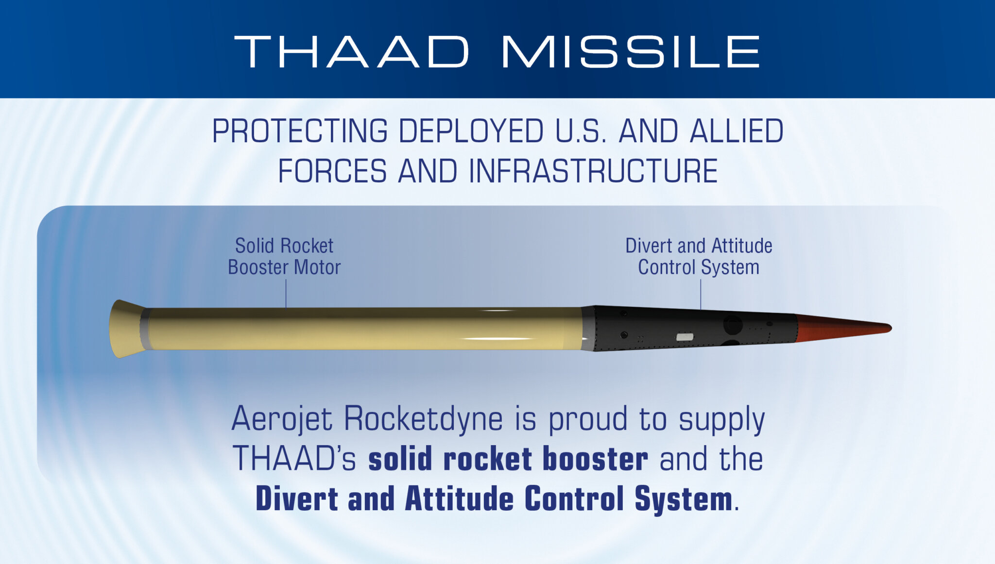 Aerojet Rocketdyne receives contract for portion of THAAD system