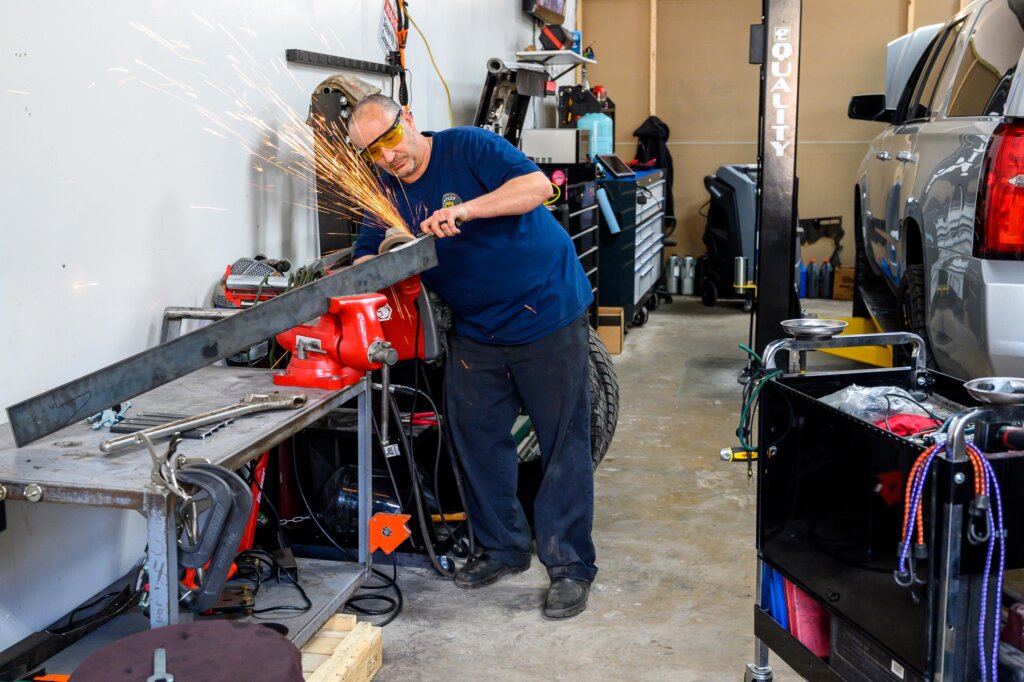 Mechanic Allen Hartley builds a path to entrepreneurship