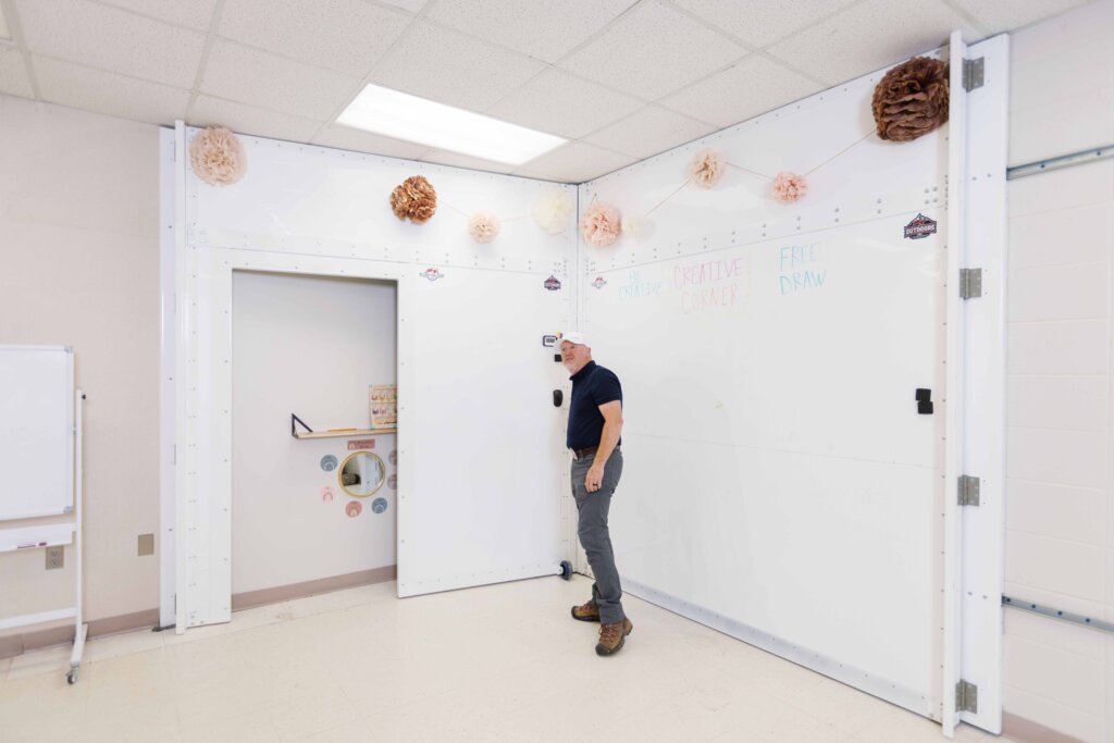 Cullman builder creates classroom safe room