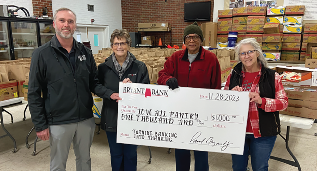 Bryant Bank Kicks off Annual Turning Banking Into Thanking Initiative