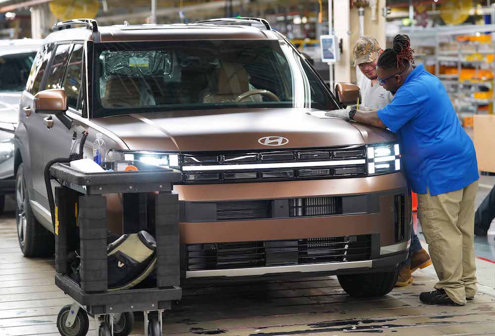 Hyundai produces luxury-model Genesis in Montgomery