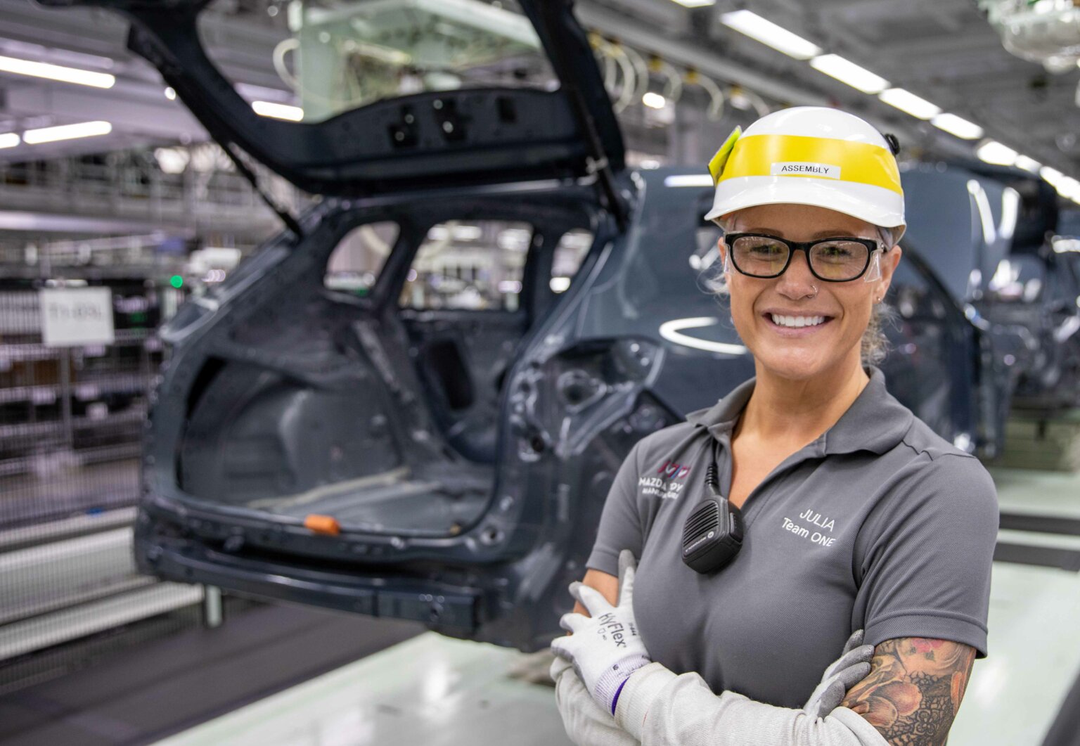 Mazda Toyota reaches 4,000-employee goal, adds production