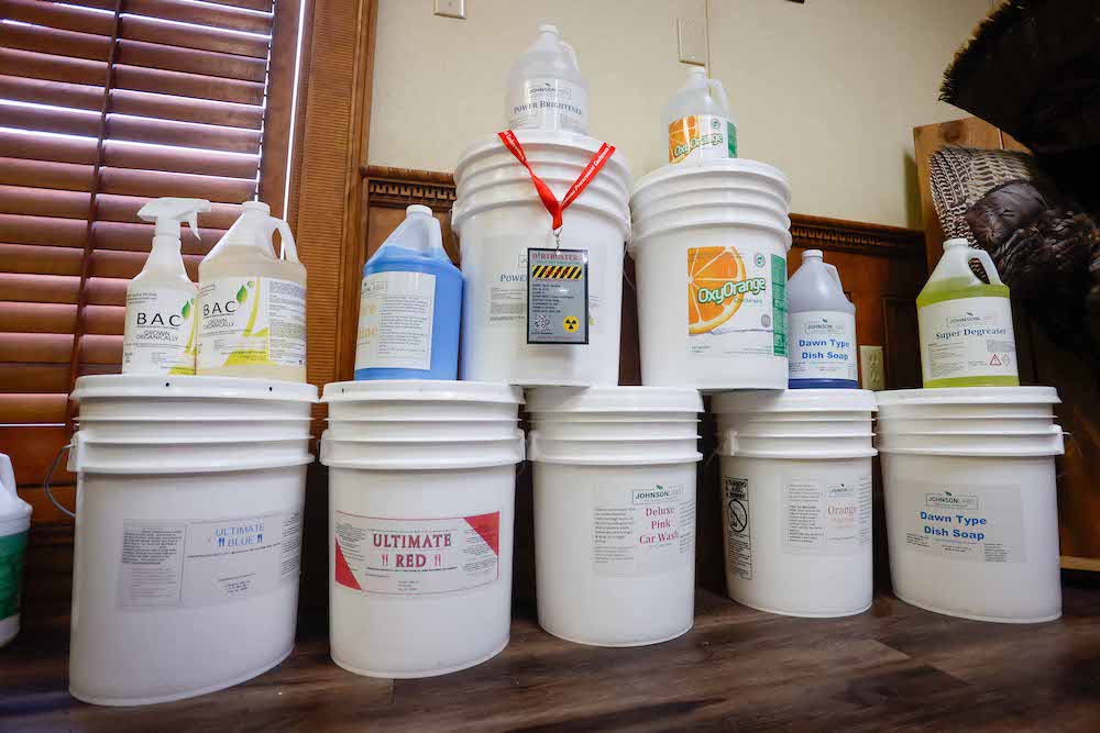 Johnson Labs creates products for hunting, cleaning, agriculture