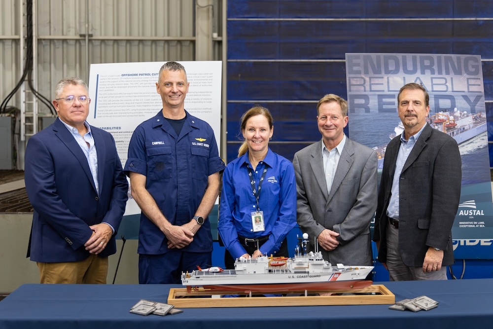 Austal begins work on first Coast Guard cutter