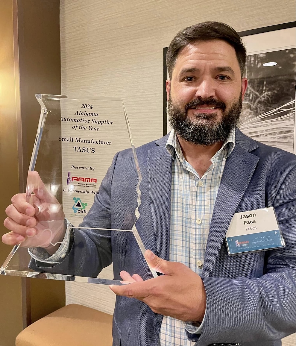 Tasus named Small Manufacturer of the Year by Alabama Automotive ...