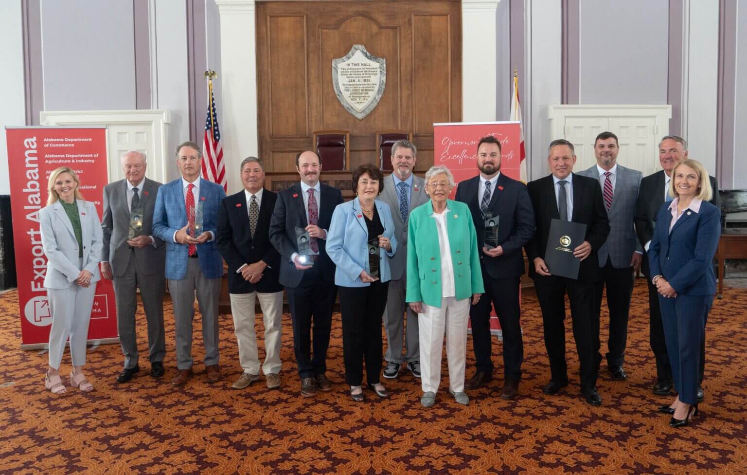 Alabama businesses, individual honored for export work
