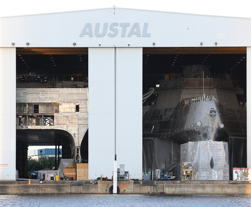 Inside the Battle to Build Warships