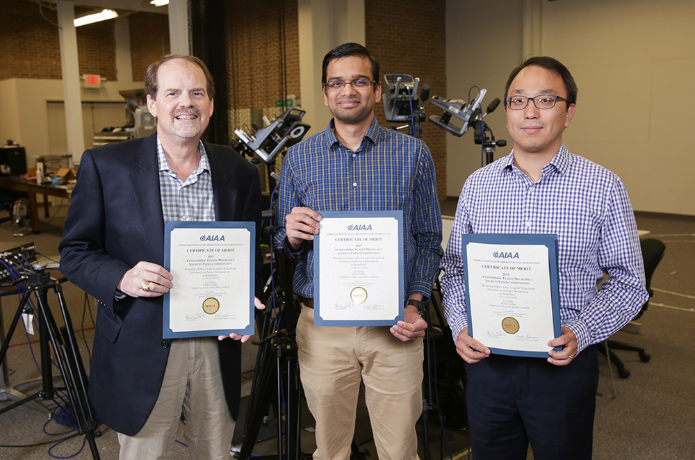 Loopy Butterfly Clues for Drone Flight Design