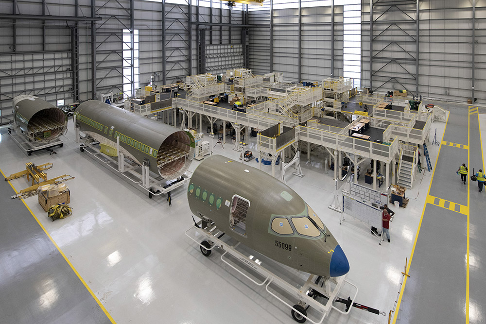 Airbus Opens Second Mobile Final Assembly Line