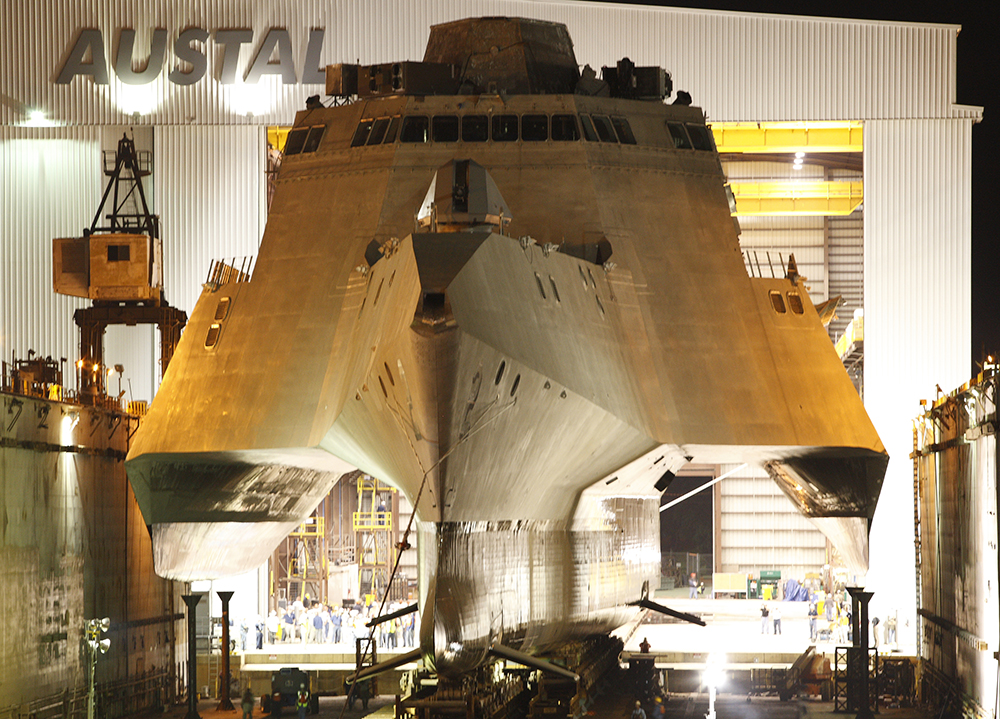 Good Week for Warship Builders on Trump Calendar