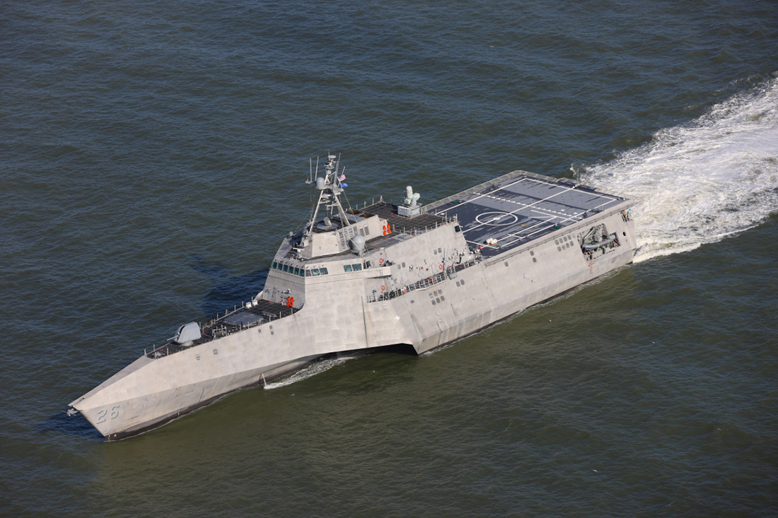 Future USS Mobile Finishes Acceptance Trials