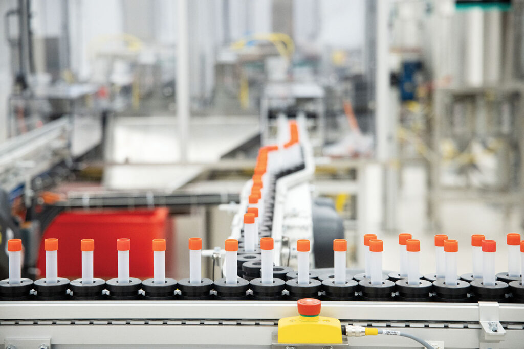 Auburn’s SiO2 Making Vials for the Vaccine