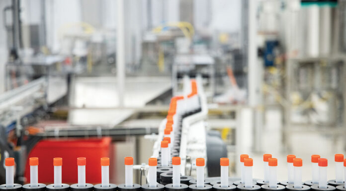 Auburn’s SiO2 Making Vials for the Vaccine